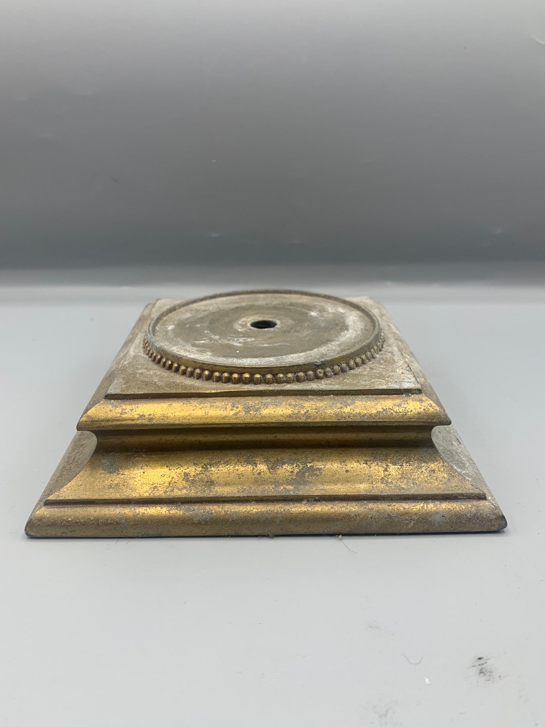 Vintage Cast Zinc Lamp Base Used - Etsy