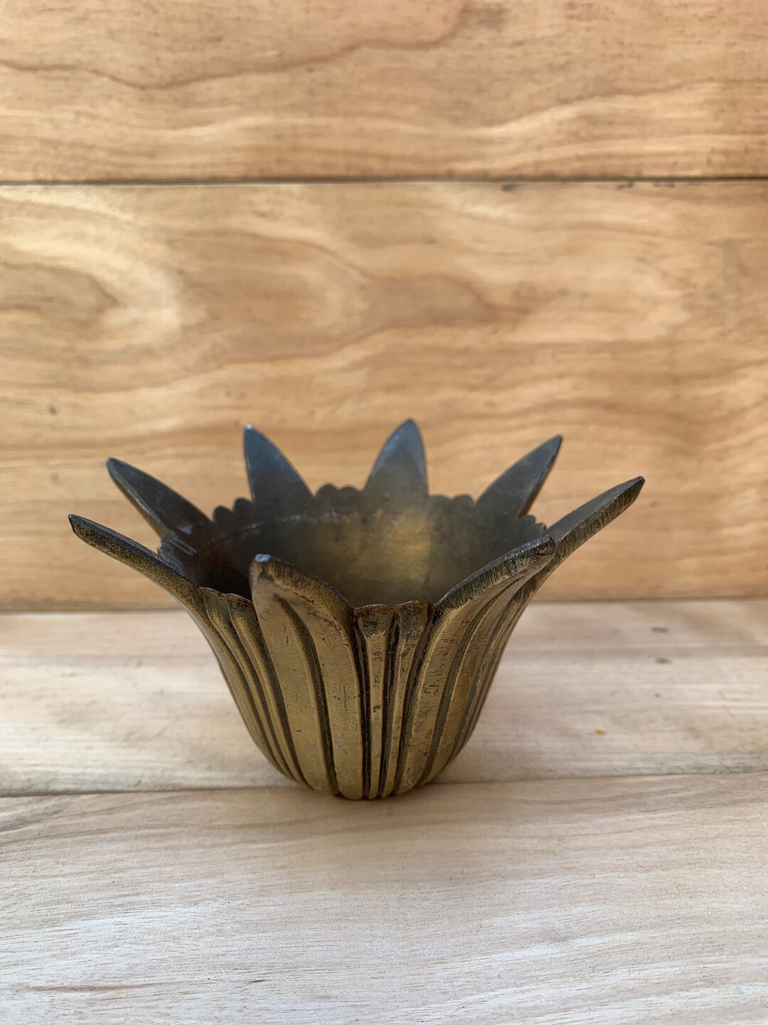 Vintage Cast Zinc Lamp Bobeche Used - Etsy