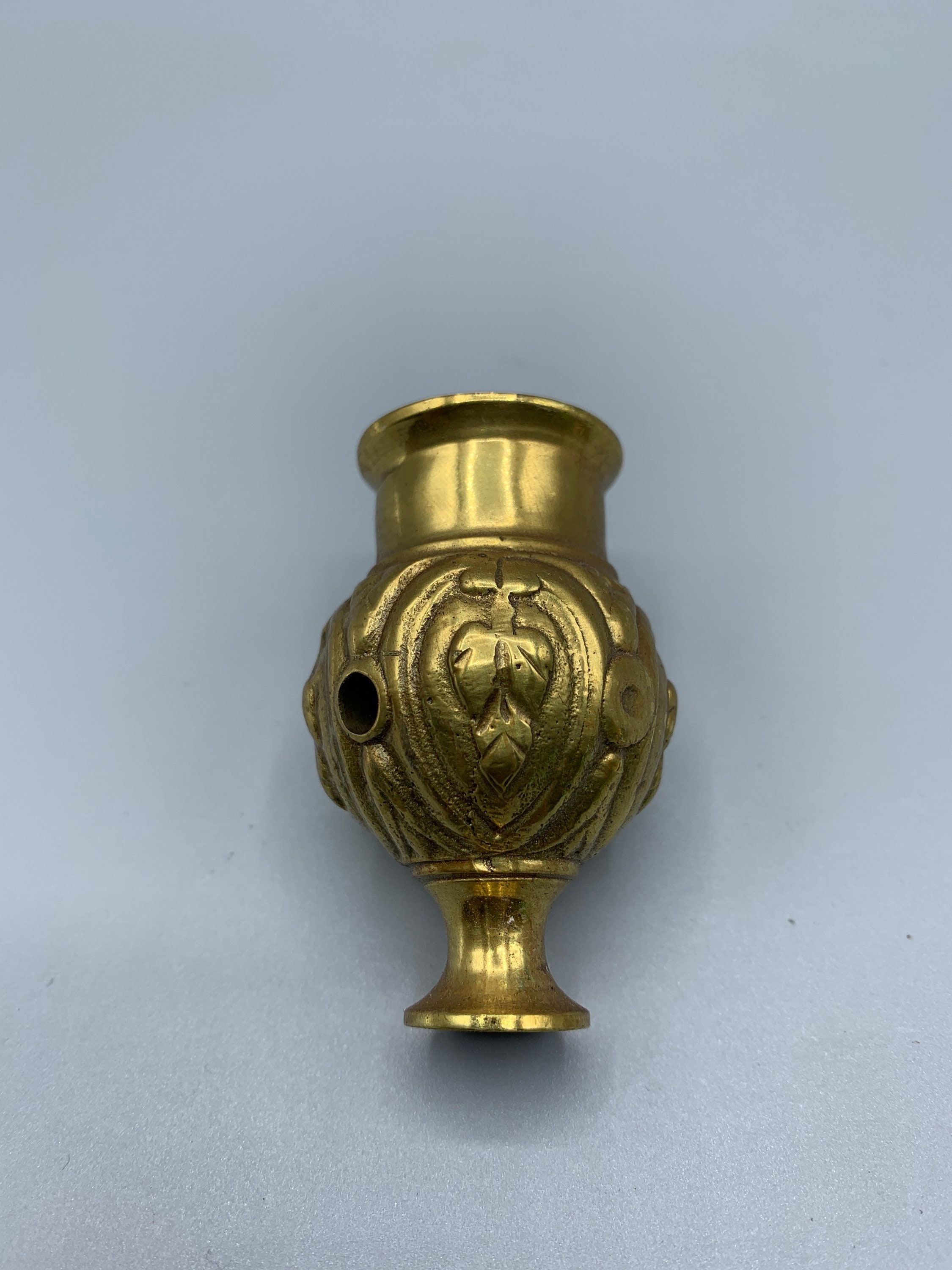 Vintage Solid Brass Lamp Bobeche and Candle Cup Holder. - Etsy