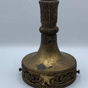 3-3/4” Vintage Cast Zinc Lamp Shade Holder Part ( Used) - Etsy