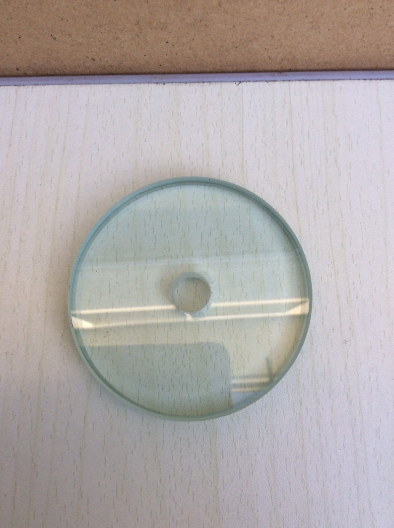 Vintage Crystal Round Lamp Spacers Set /4 | Etsy