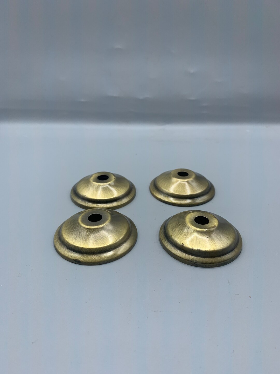 Vintage Steel Lamp Cap Spacer (set /4) - Etsy
