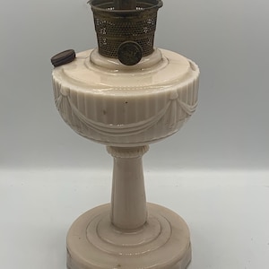 Vintage Alacite Glass Aladdin Oil Lamp. - Etsy