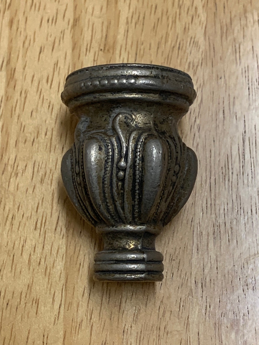 Vintage Cast Zinc Lamp Candle Holder Cup ( Used) - Etsy