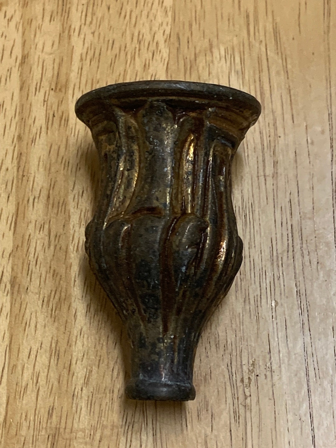 Vintage Cast Zinc Lamp Candle Holder Cup ( Used) - Etsy