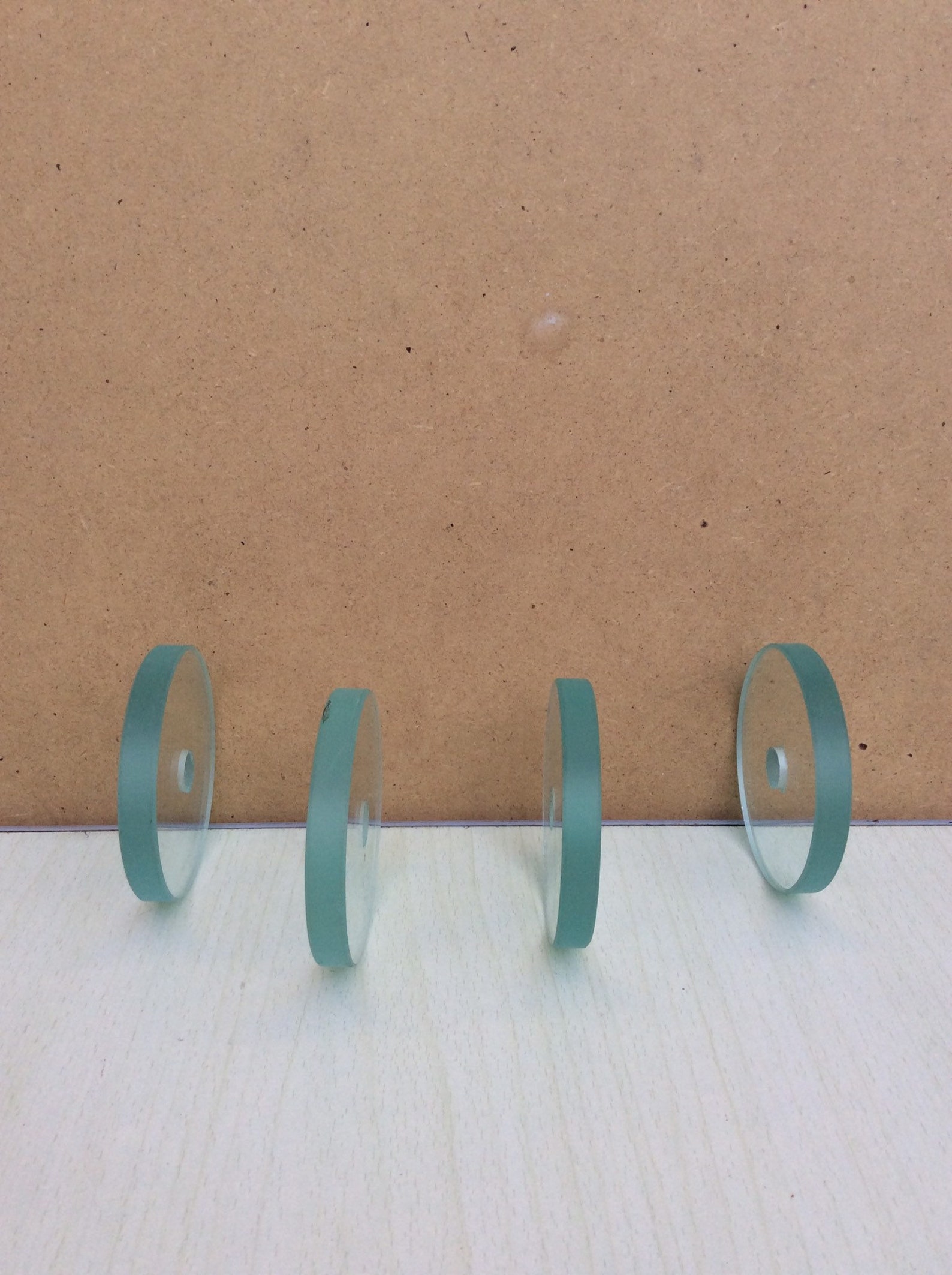 Vintage Crystal Round Lamp Spacers Set /4 | Etsy