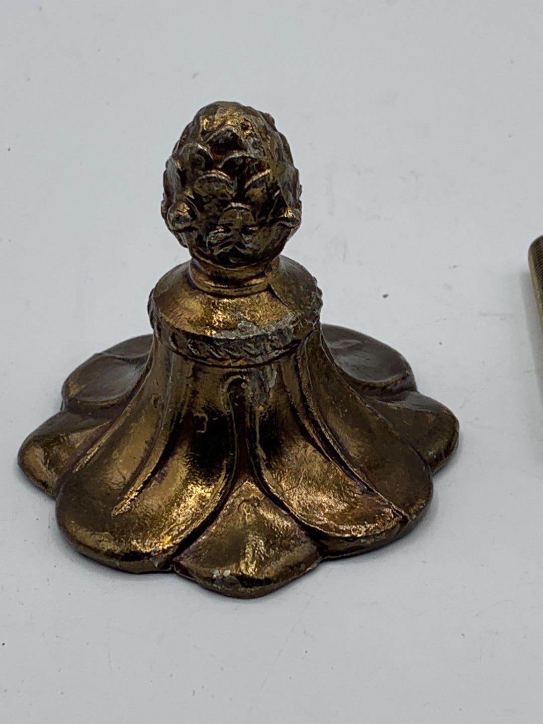 Cast Zinc Lamp End Finial ( Used) - Etsy