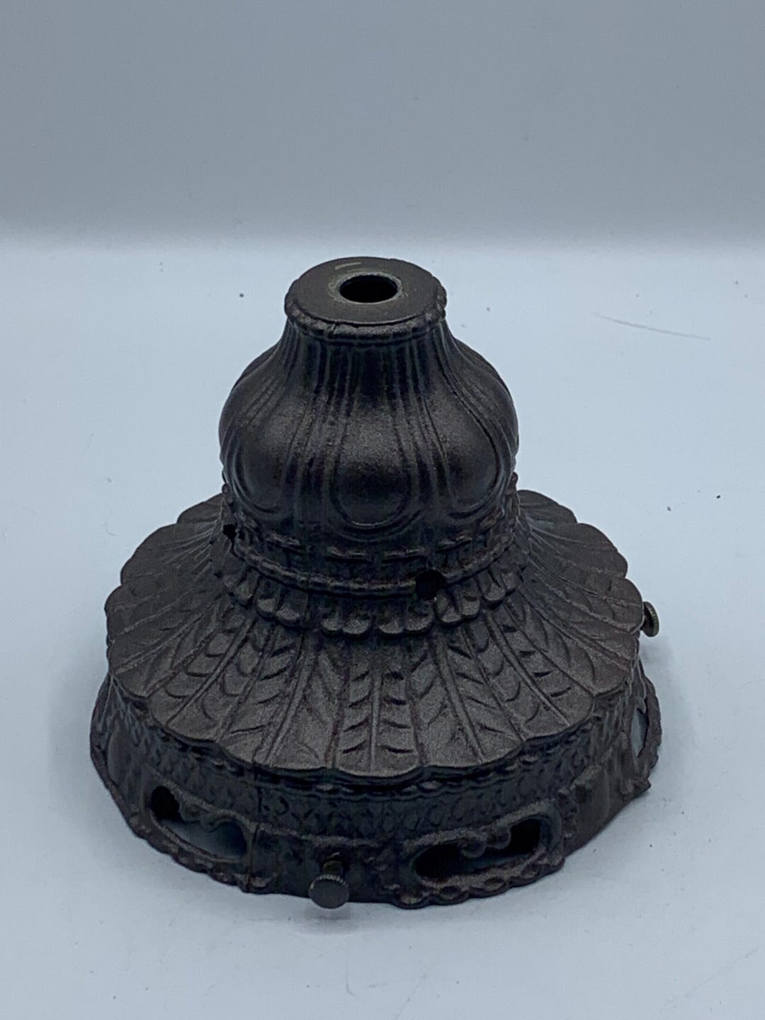 4” Vintage Cast Zinc Lamp Shade Holder( Used) - Etsy