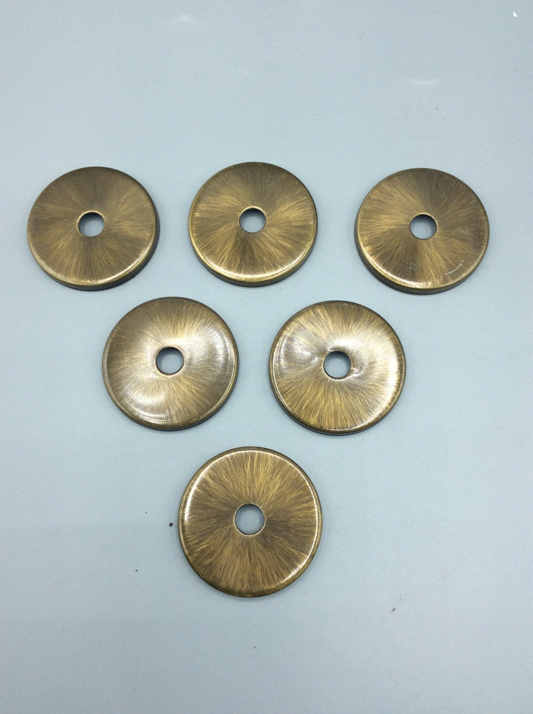 2” Brass Check Ring Set / 6 ( Used) - Etsy