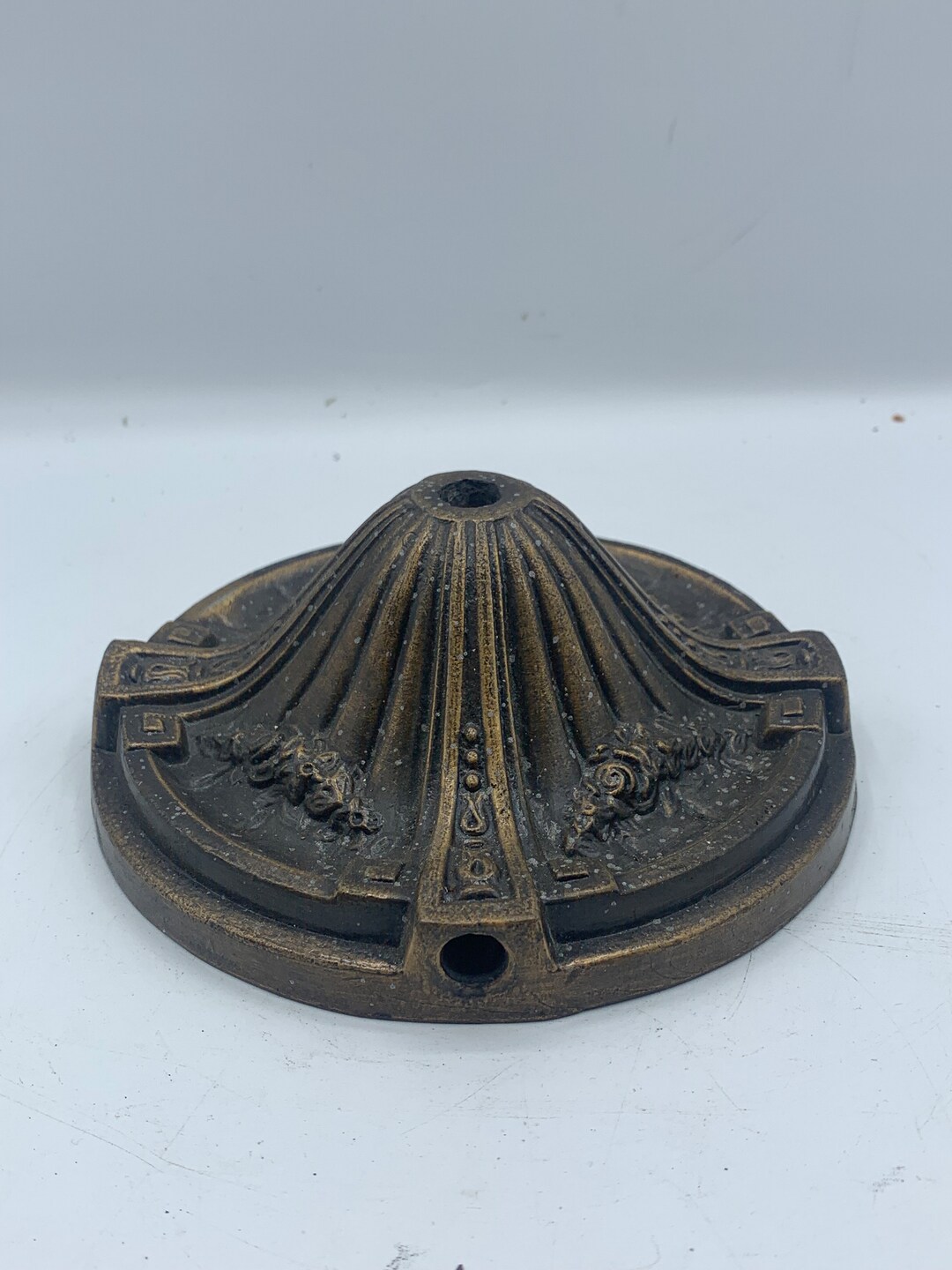 Vintage Cast Zinc Lamp Base Used - Etsy