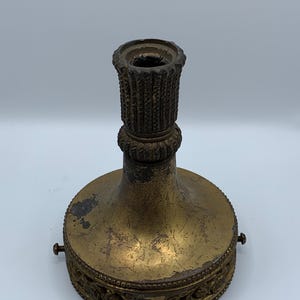 3-3/4 Vintage Cast Zinc Lamp Shade Holder Part Used - Etsy