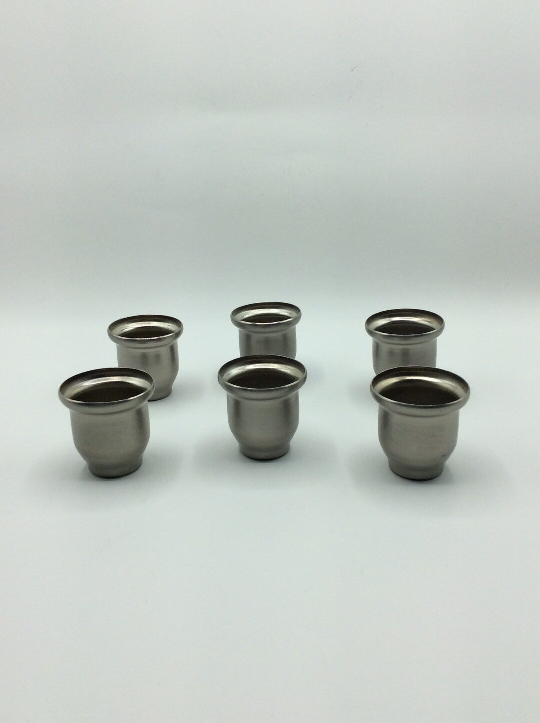 Vintage Brass Lamp Candle Holder Cup Part Set/6 ( Used) - Etsy