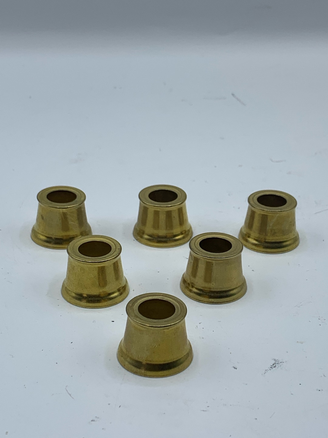 Metal Stamped Lamp Neck Spacer ( Used) Set /6 - Etsy