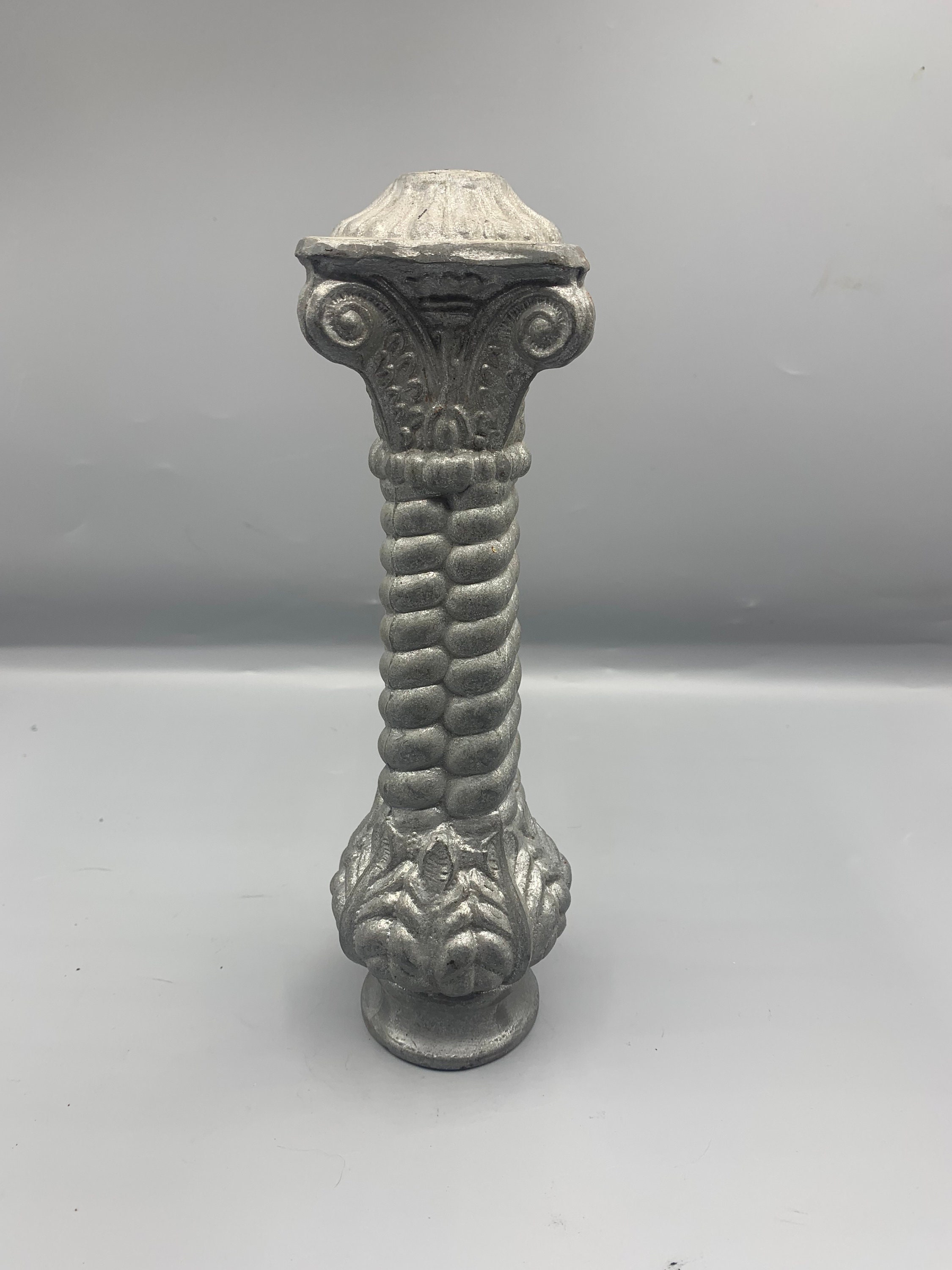 Cast Zinc Unfinished Lamp Column Spacer ( Used) - Etsy