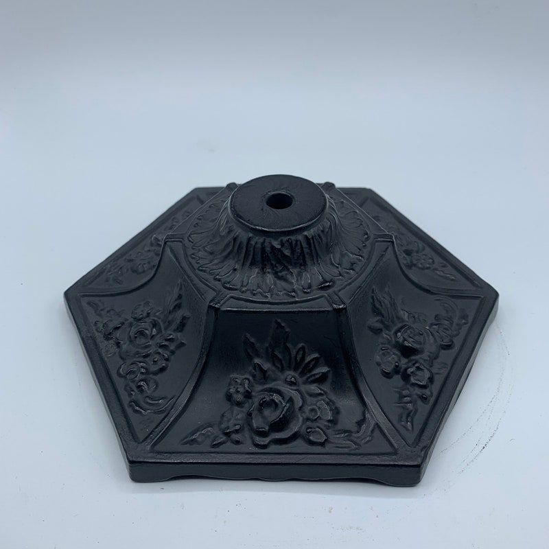 Vintage Cast Iron Lamp.base - Etsy