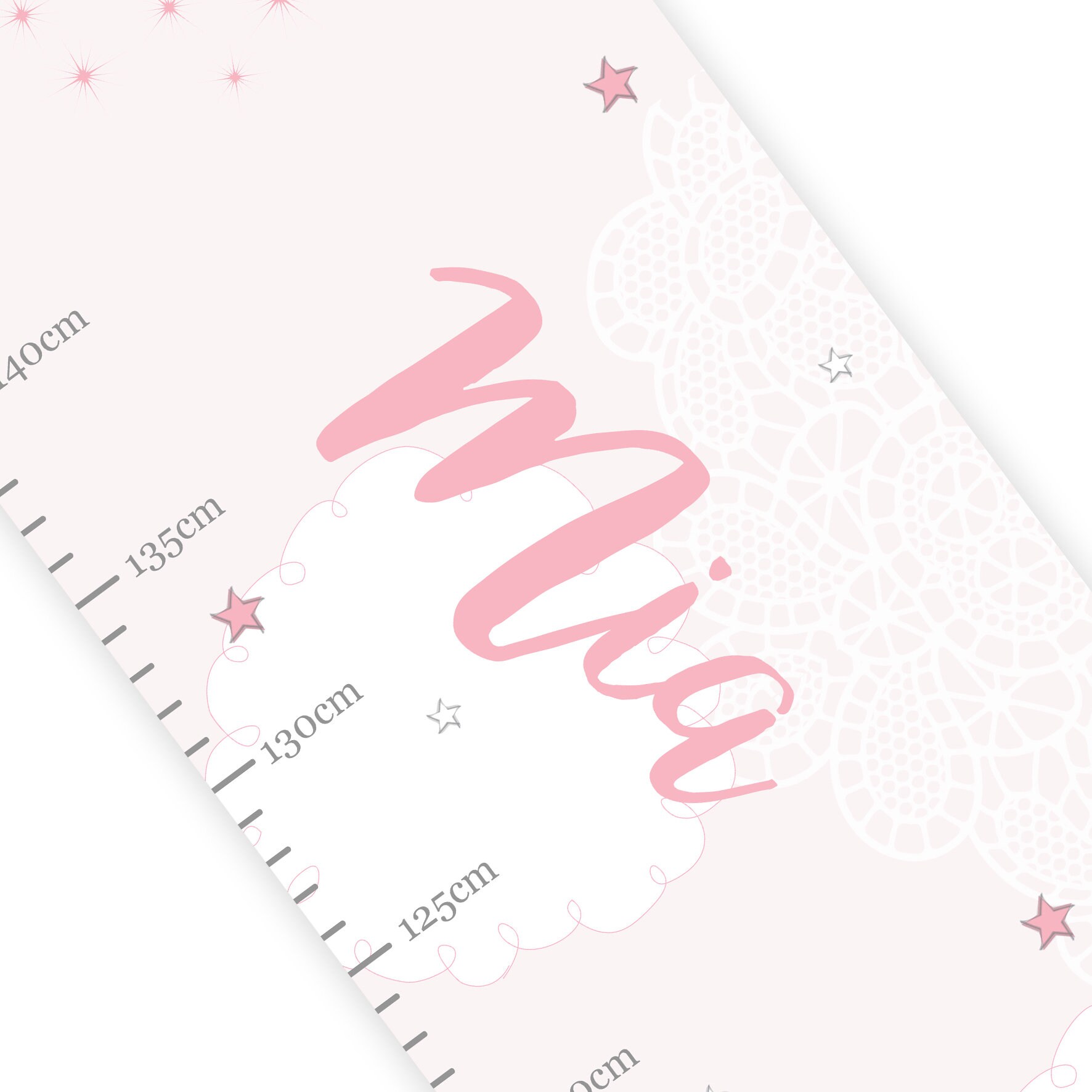 Personalised Fairy Princess Height Chart Add a Name Birthday - Etsy