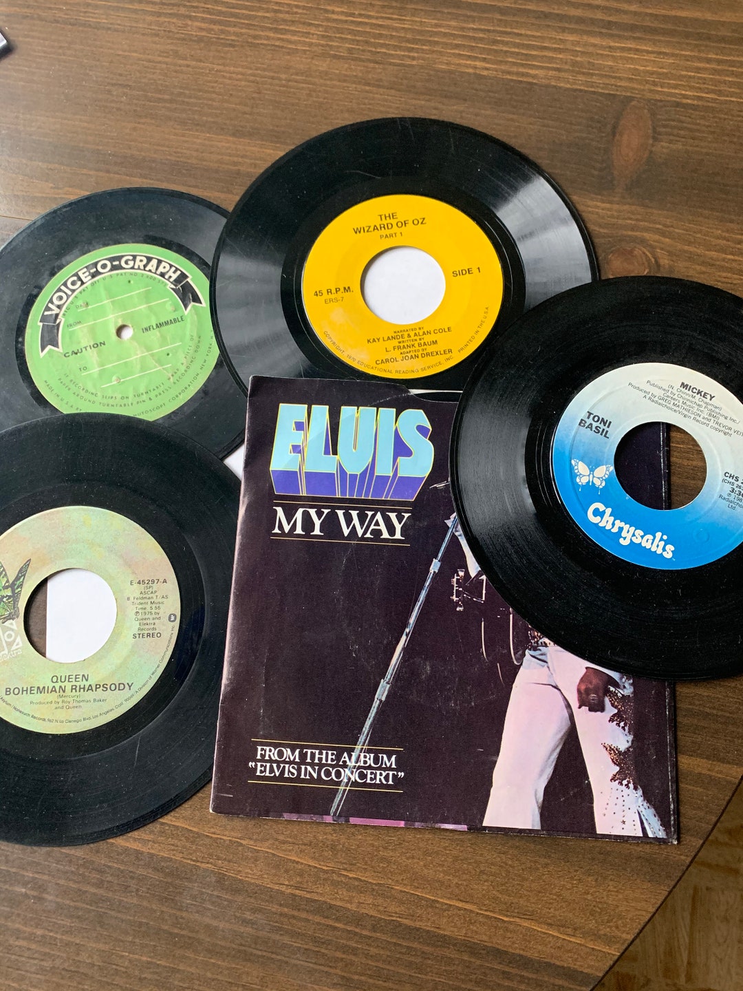 Assorted 45 Records - Etsy