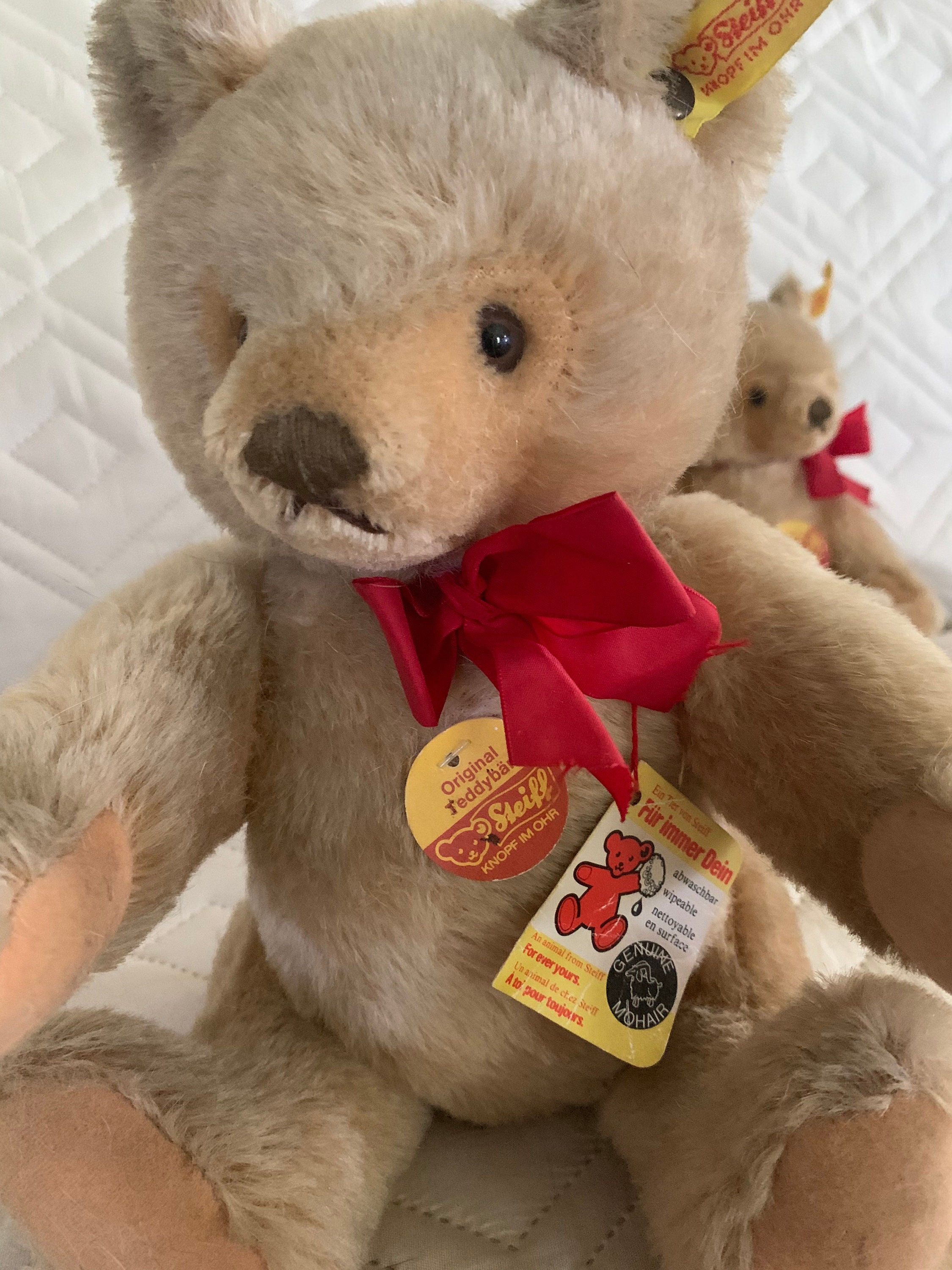 Pair of Steiff Bears - Etsy