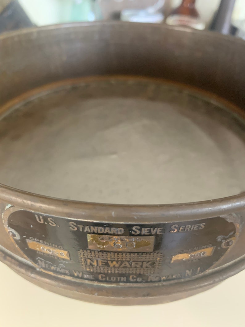 Antique Newark Screen Scale Sieves - Etsy