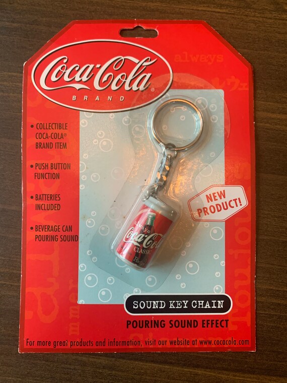 Coca-Cola Sound Key Chain | Etsy