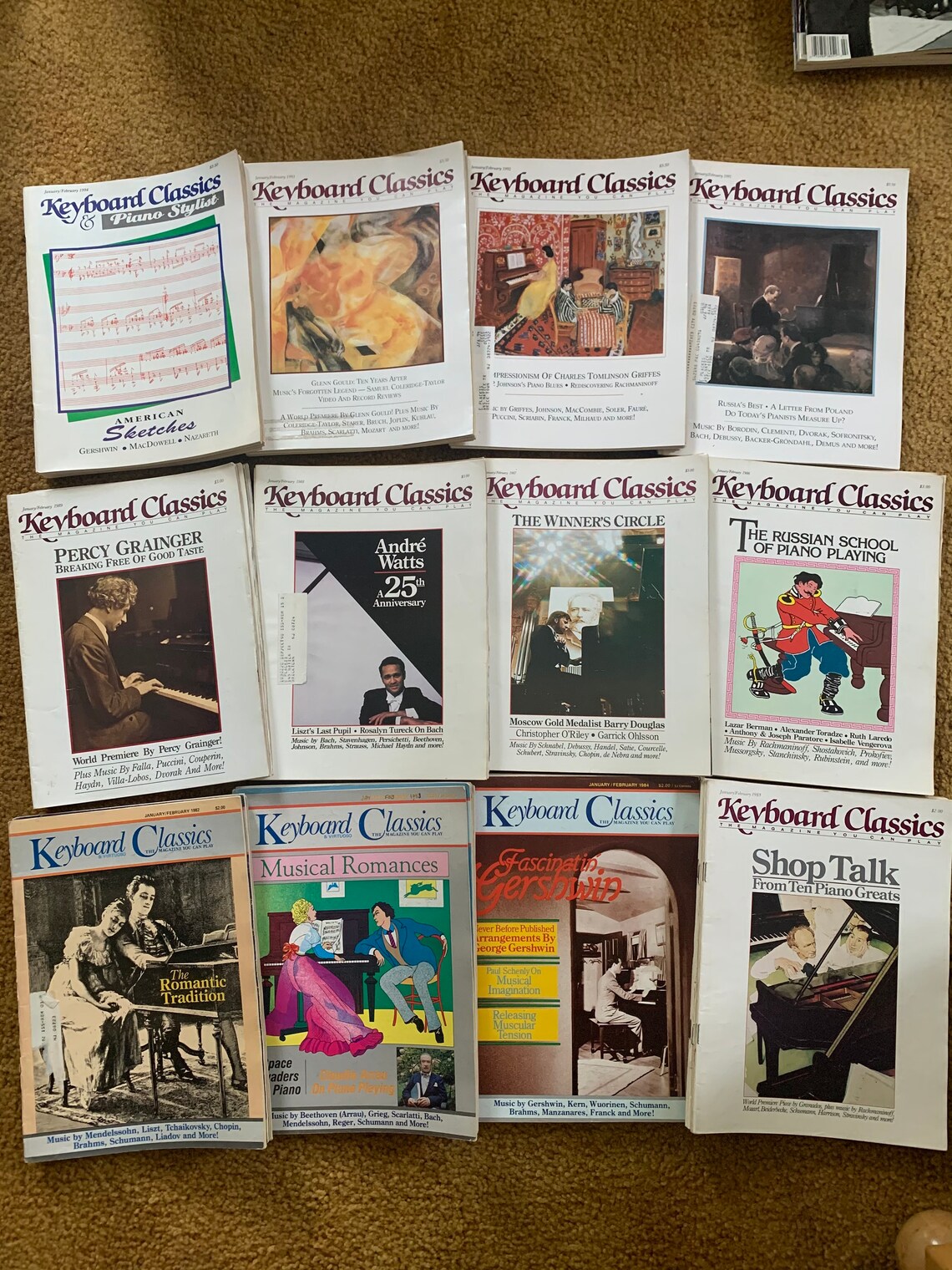 Vintage Keyboard Classics Magazine Sets - Etsy France