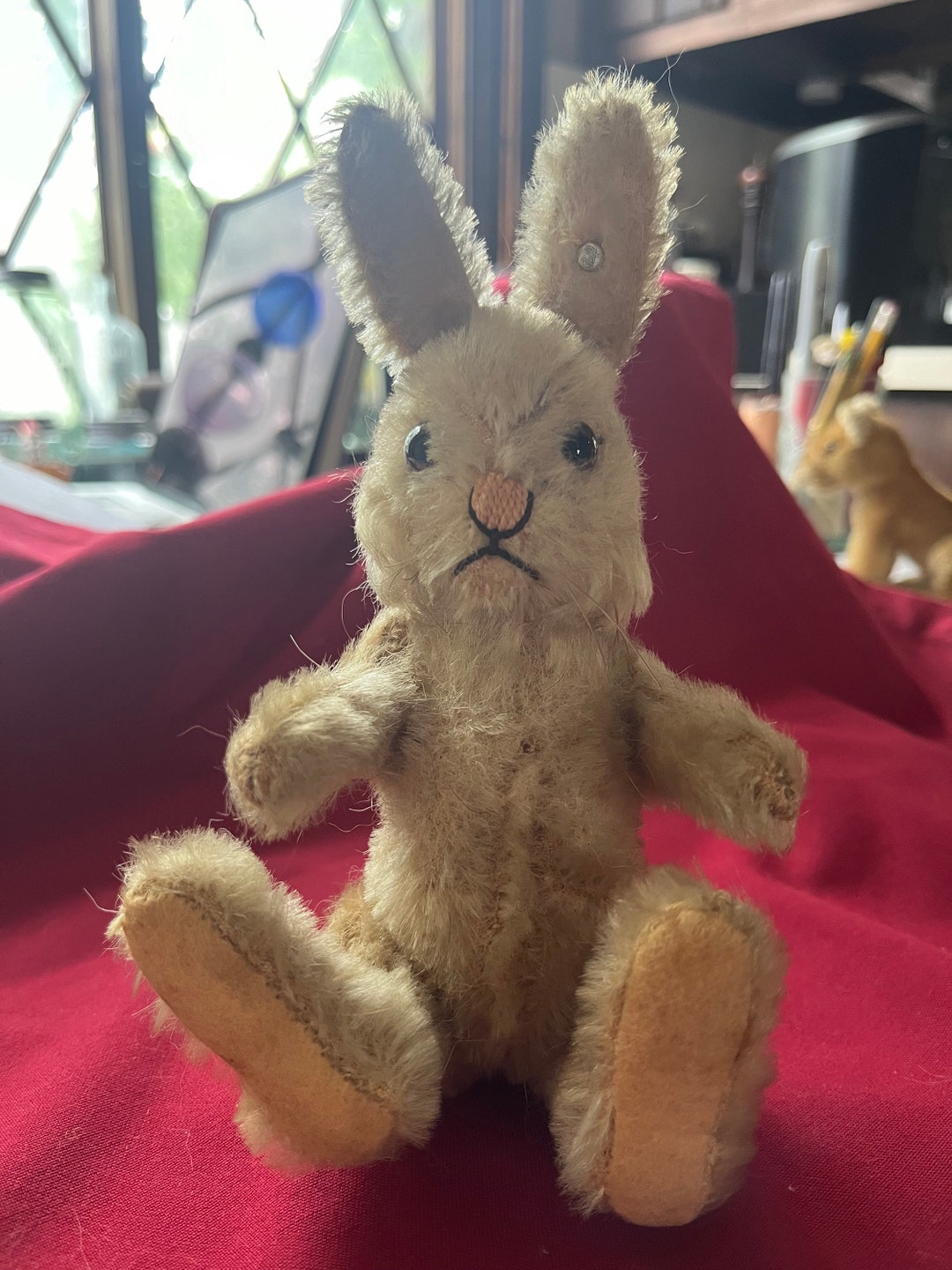 Rare Vintage Steiff Nikki Rabbit - Etsy