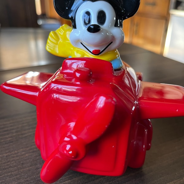 Mickey Mouse Airplane Svg - Etsy