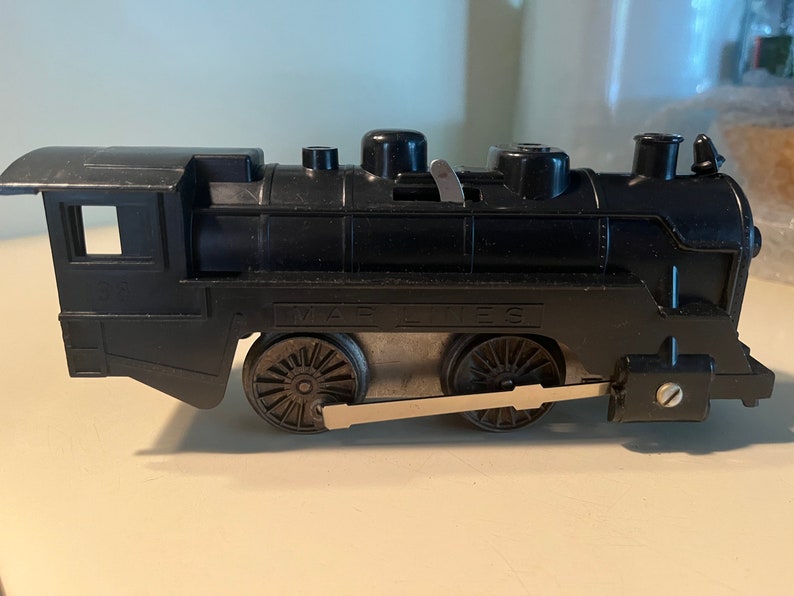 Louis Marx Mechanical Train Set - Etsy