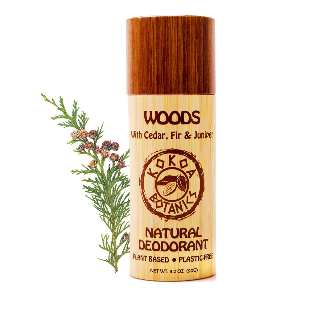 WOODS Natural Deodorant Sport Aluminum-free 3.2 Oz - Etsy