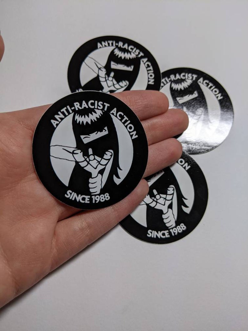 Anti-racist Emily Sticker 2 Sizes Antifa Sticker Punk Sticker Anarchist ...