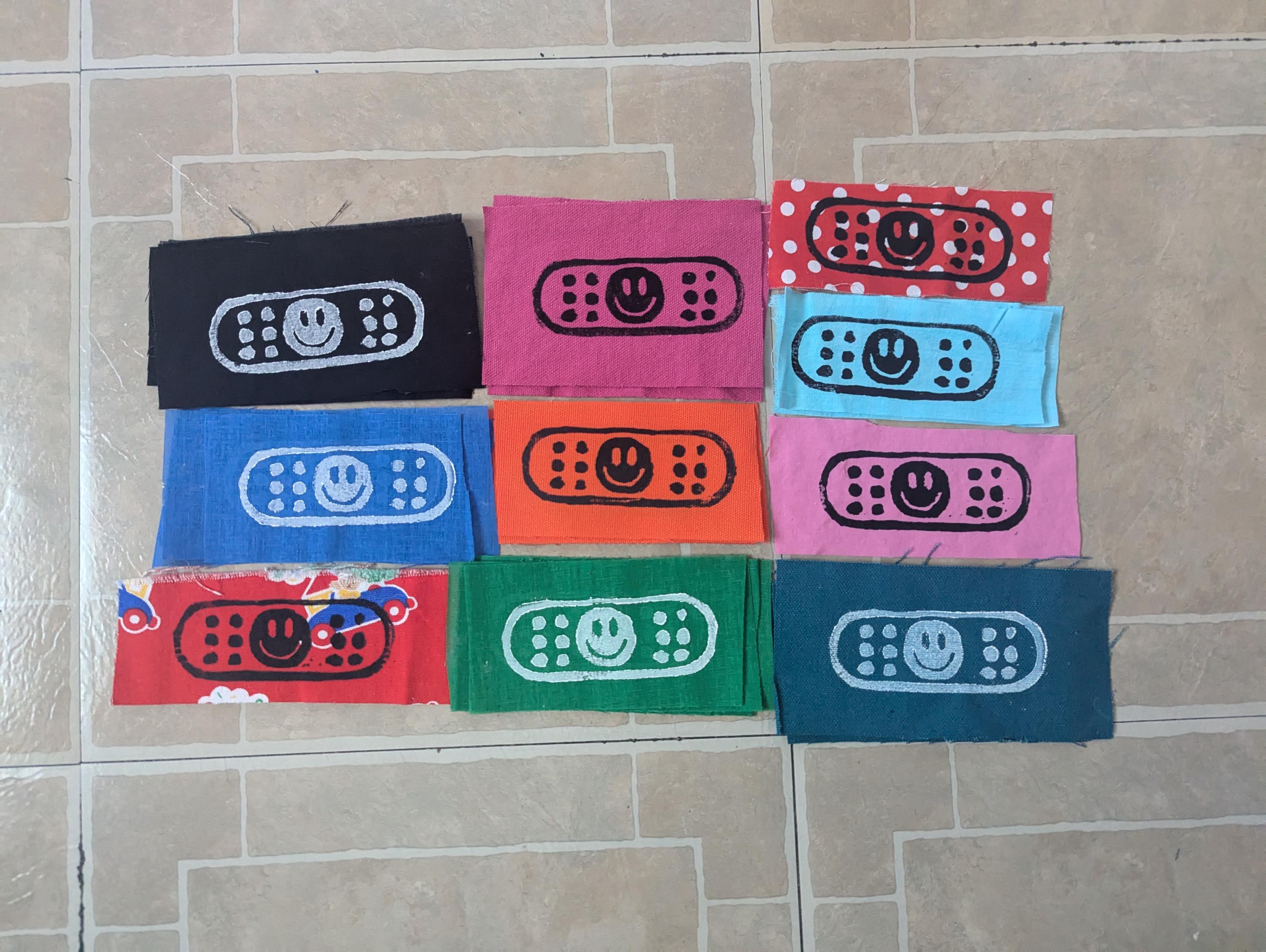 Kawaii Smiley Face Bandage/band Aid Patch (sew On) - Cute - Kidcore ...