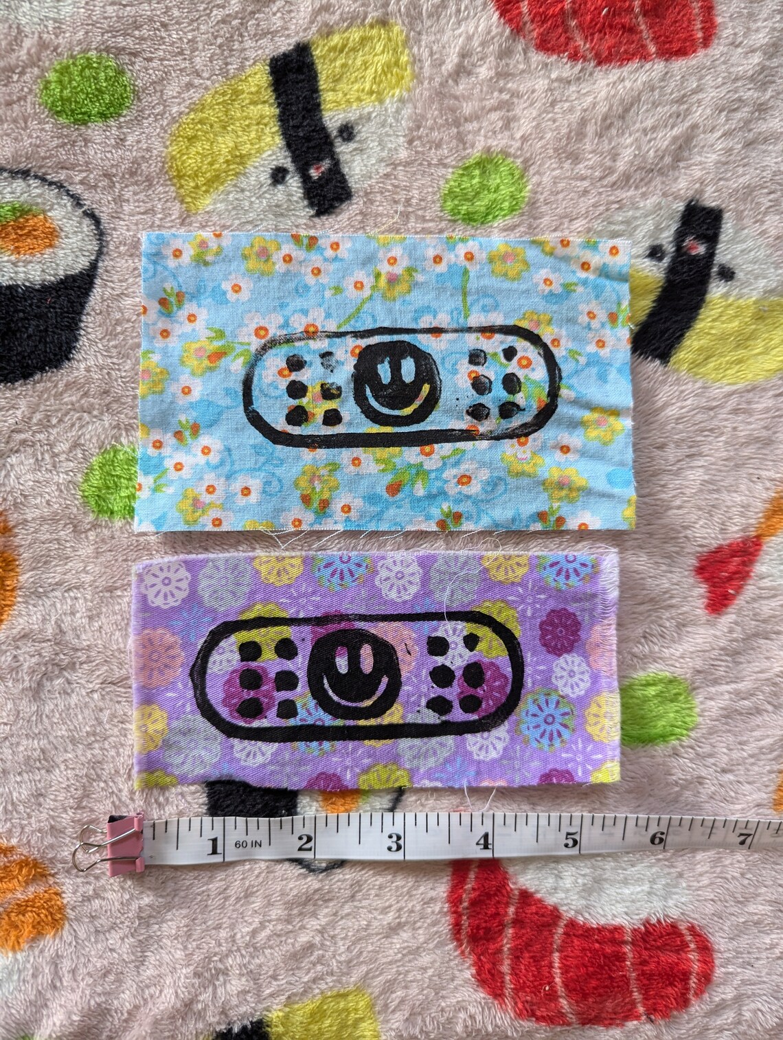Kawaii Smiley Face Bandage/band Aid Patch (sew On) - Cute - Kidcore ...