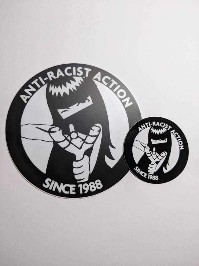 Anti-racist Emily Sticker 2 Sizes Antifa Sticker Punk Sticker Anarchist ...