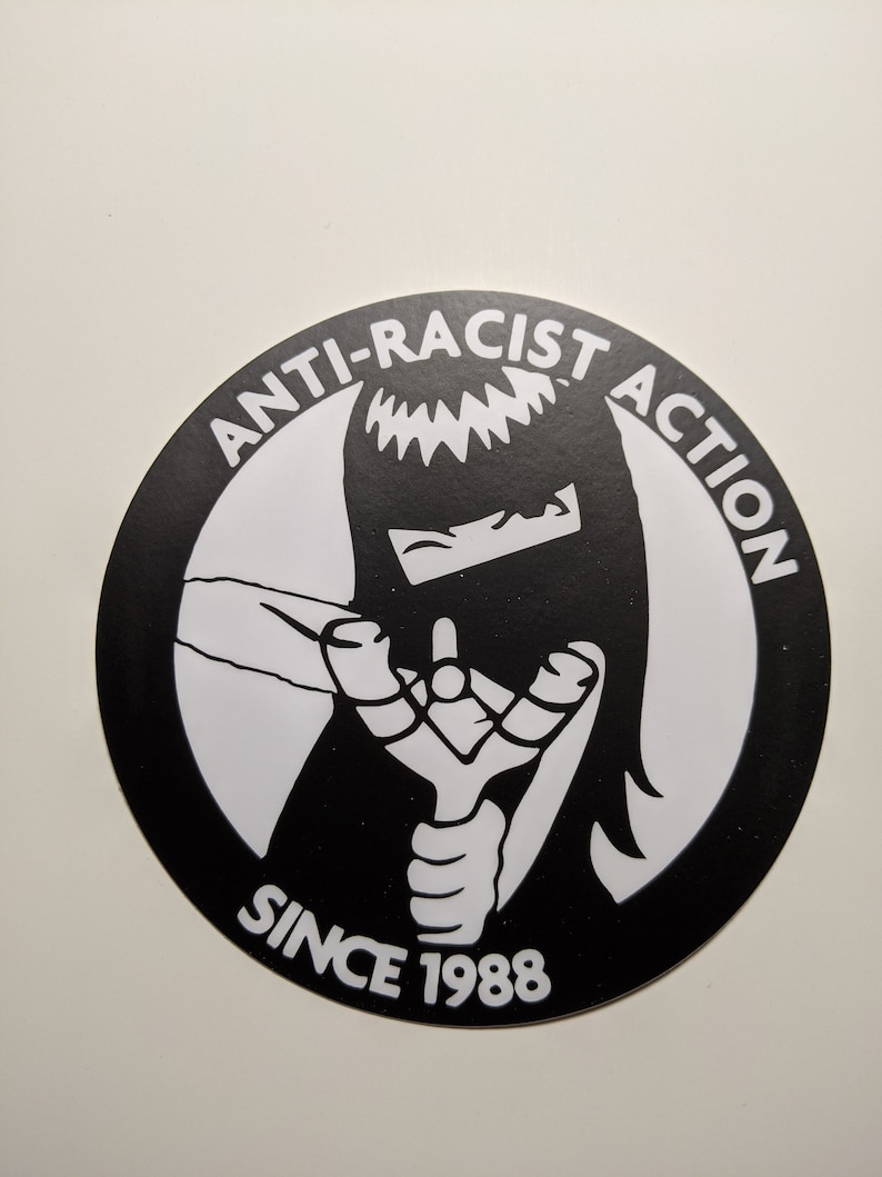 Anti-racist Emily Sticker 2 Sizes Antifa Sticker Punk Sticker Anarchist ...