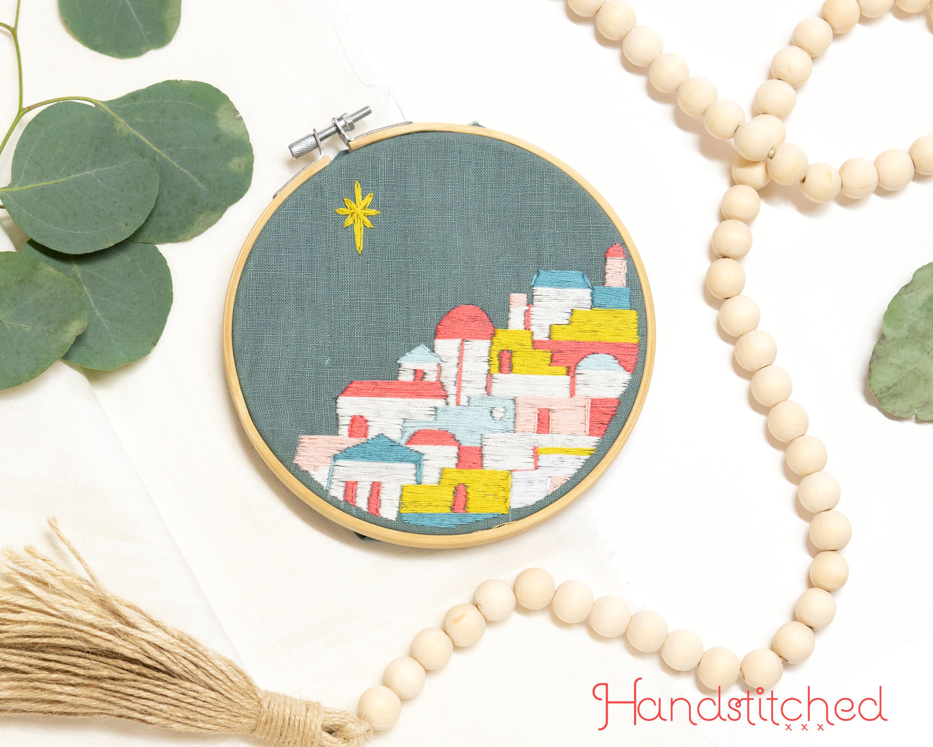 Christmas Embroidery Design Star of Bethlehem by Brooklyn - Etsy