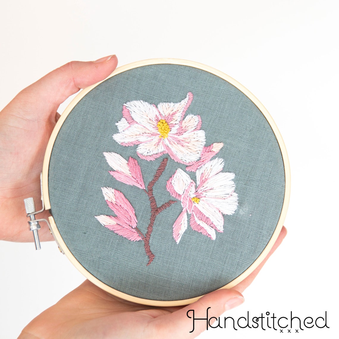 Floral Embroidery PDF Pattern Downloadable PDF Embroidery | Etsy
