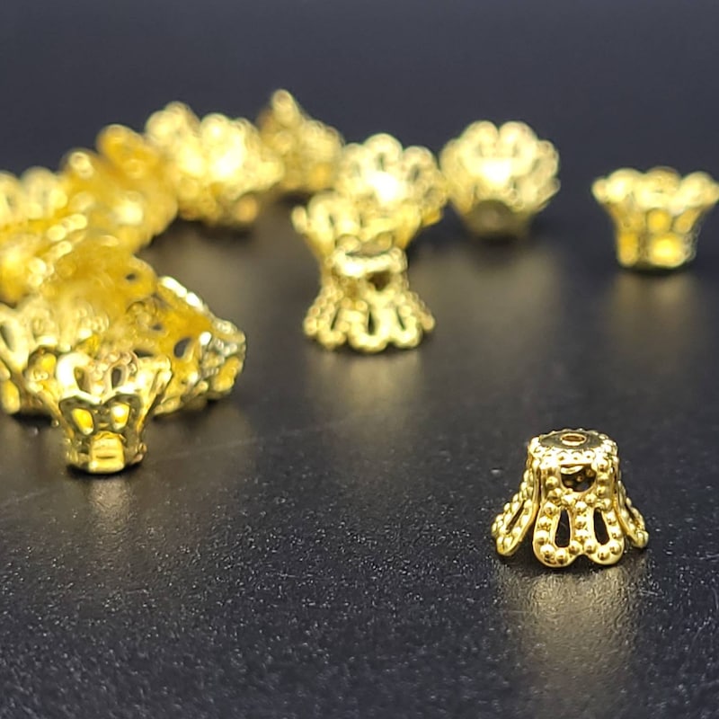 Large Filigree Bead Cone - Etsy