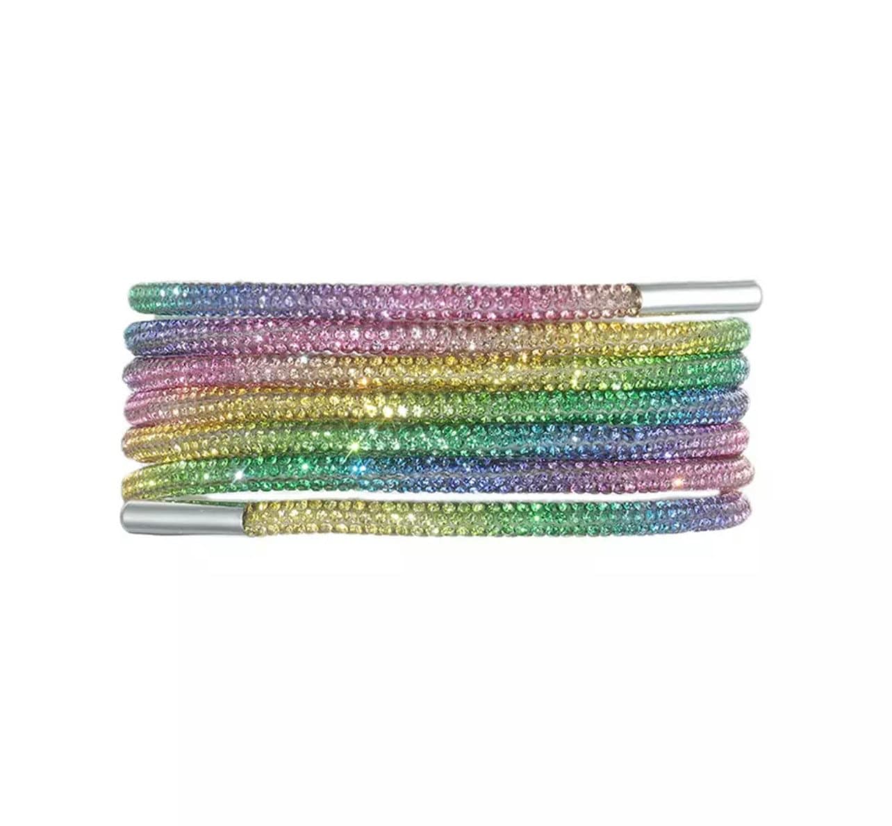 New Luxury Rhinestone Shoelaces Diamond Glitter Sneaker Laces in 10 ...