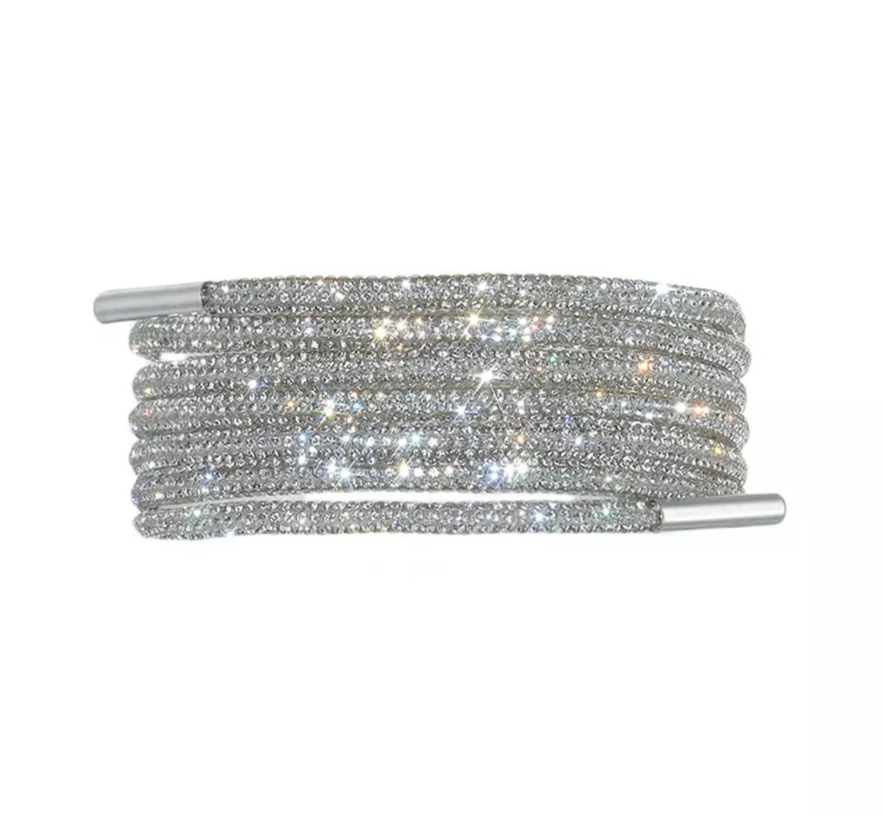 New Luxury Rhinestone Shoelaces Diamond Glitter Sneaker Laces in 10 ...