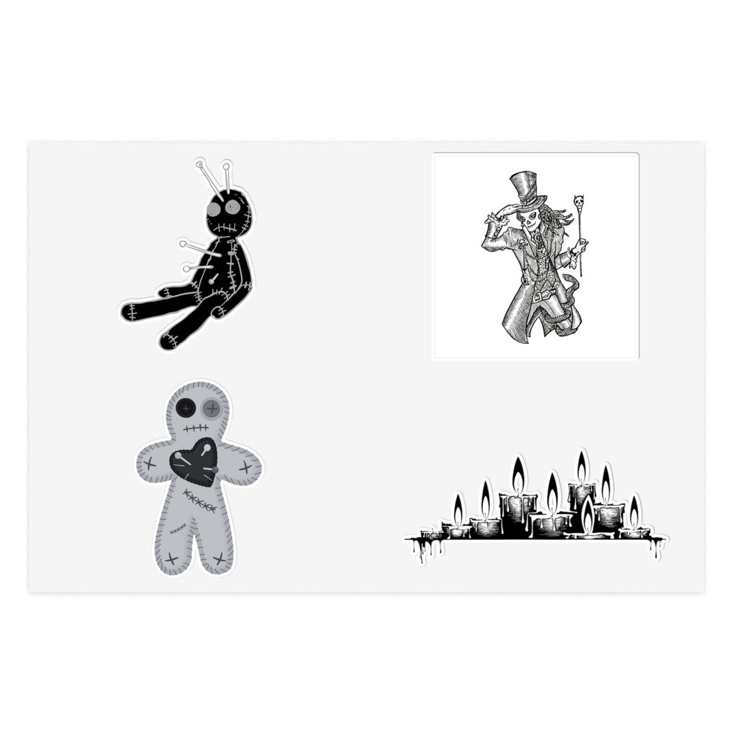 Mystical Voodoo Sticker Sheets - Etsy