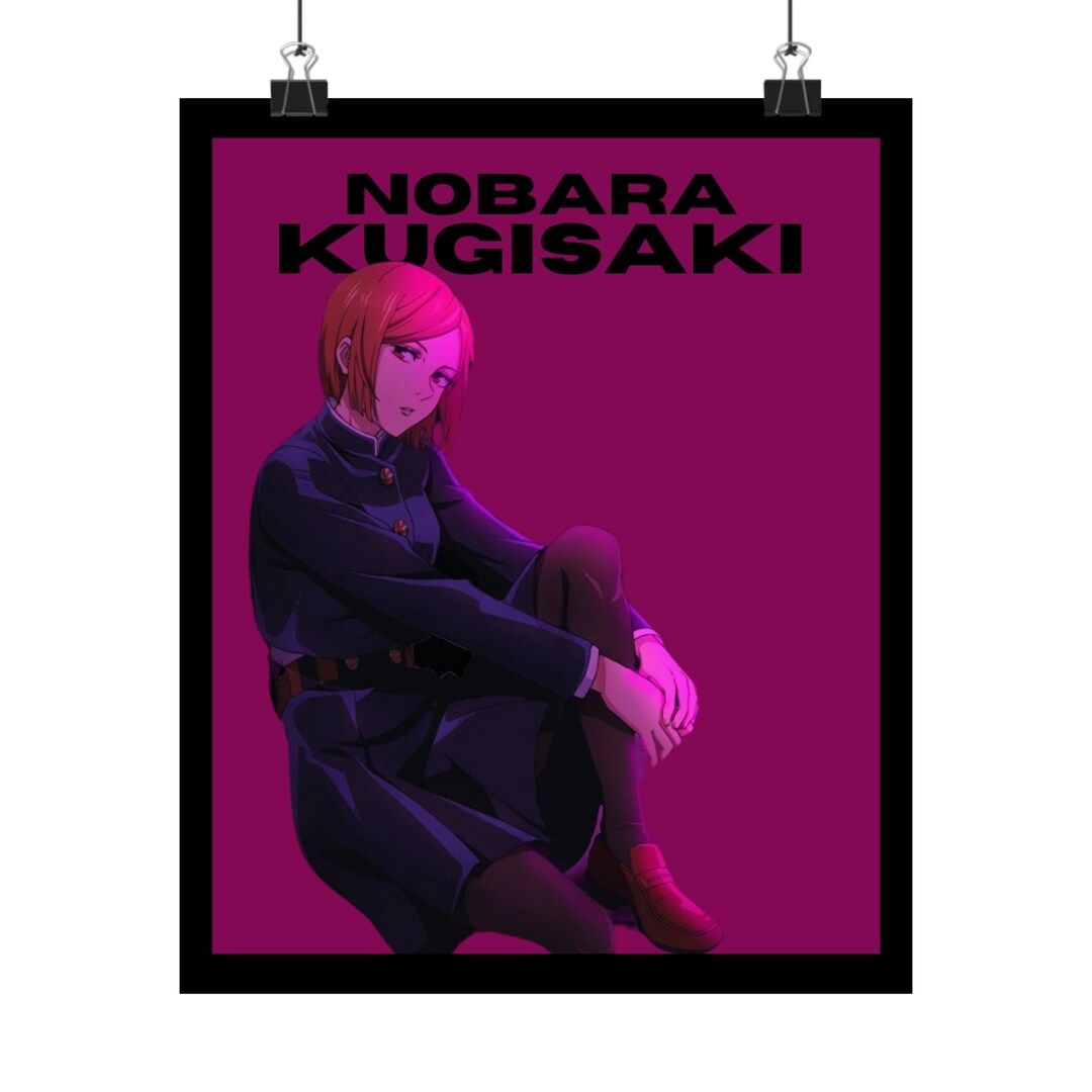 Nobara Kugisaki Graphic Design Anime Poster - Etsy UK