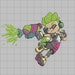 Splatoon Kid Machine Embroidery Design 4x4 - Etsy