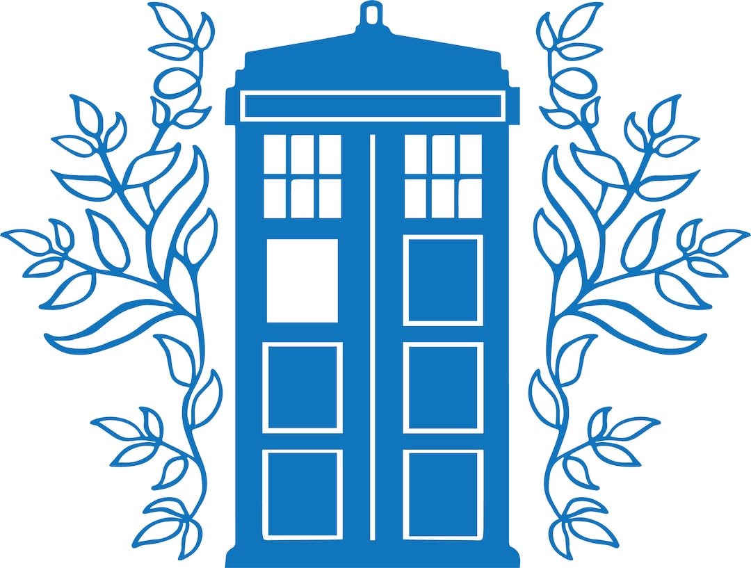 SVG File Dr Who Inspired Fancy Tardis - Etsy