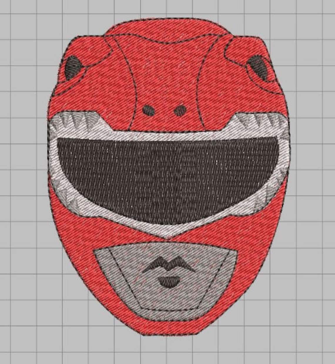 Power Rangers Embroidery Designs 2 Inch Size - Etsy