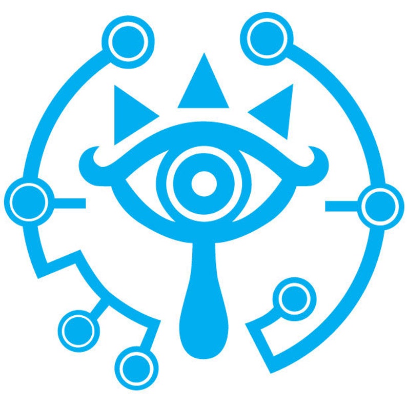 SVG File Zelda Inspired Eye of Truth - Etsy