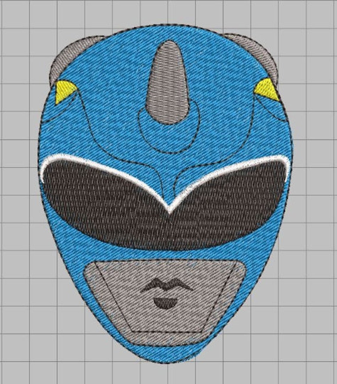 Power Rangers Embroidery Designs 2 Inch Size - Etsy