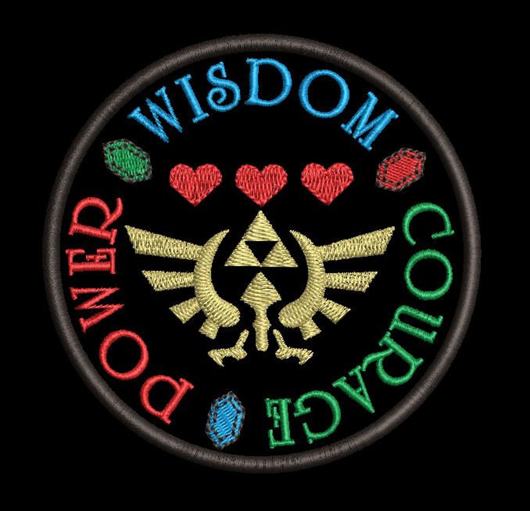Zelda Machine Embroidery Design - Hyrule Patch 4x4 - Etsy