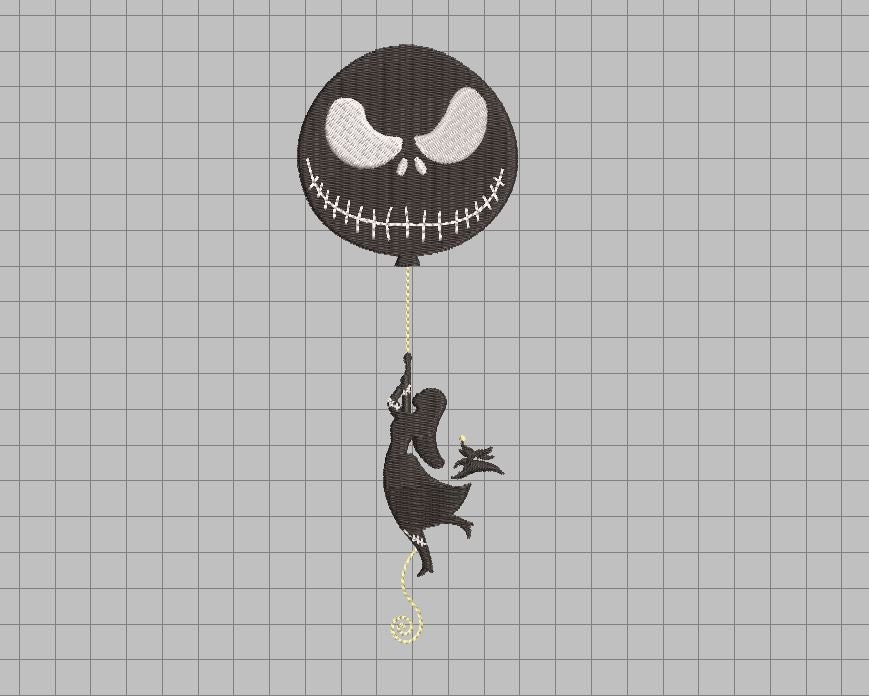 Nightmare Before Christmas Machine Embroidery Design - Etsy