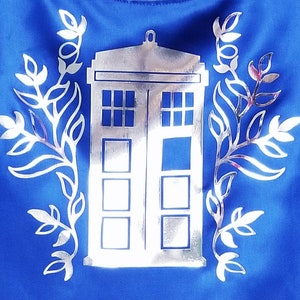 SVG File Dr Who Inspired Fancy Tardis - Etsy