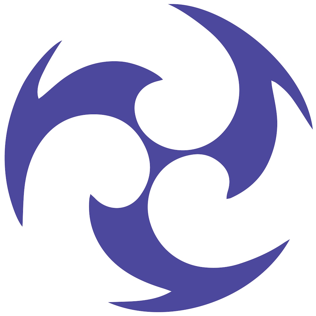 SVG File Genshin Inspired Electro Symbol - Etsy